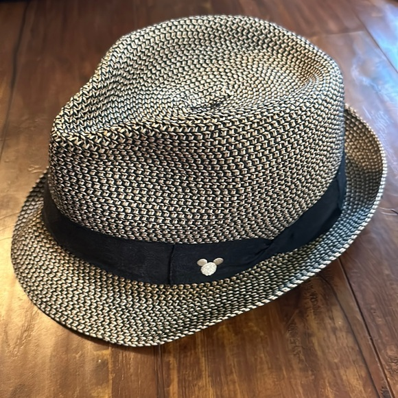 Disney | Accessories | Wdw Disney Parks Fedora Hat With Hidden Mickey ...